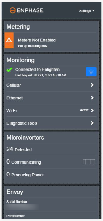 Reconnecting your Enphase System to Wi-Fi